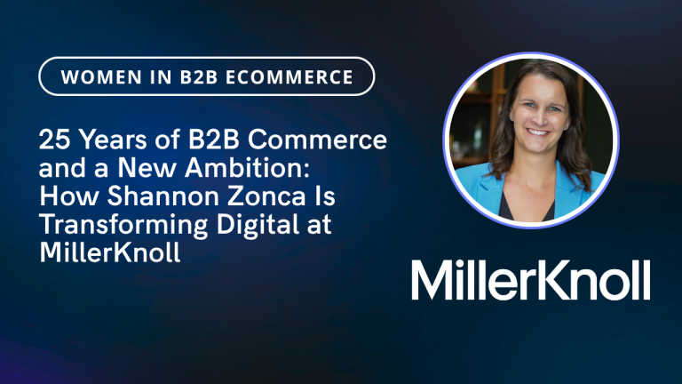 25 Years of B2B Commerce and a New Ambition: How Shannon Zonca Is ...
